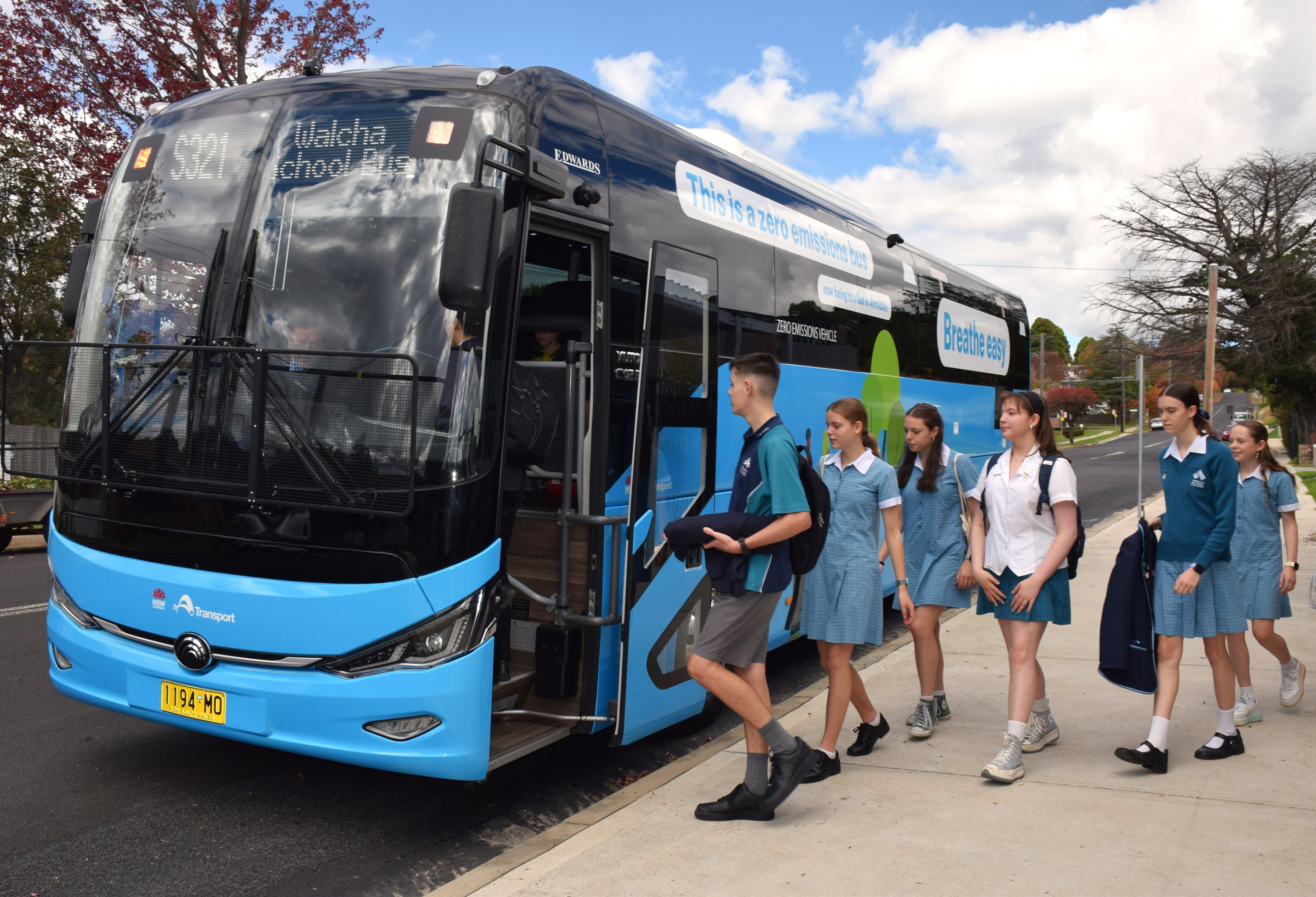 Media release - Armidale and Tweed Heads Zero Emission Buses dubbed ‘best bus ride ever’