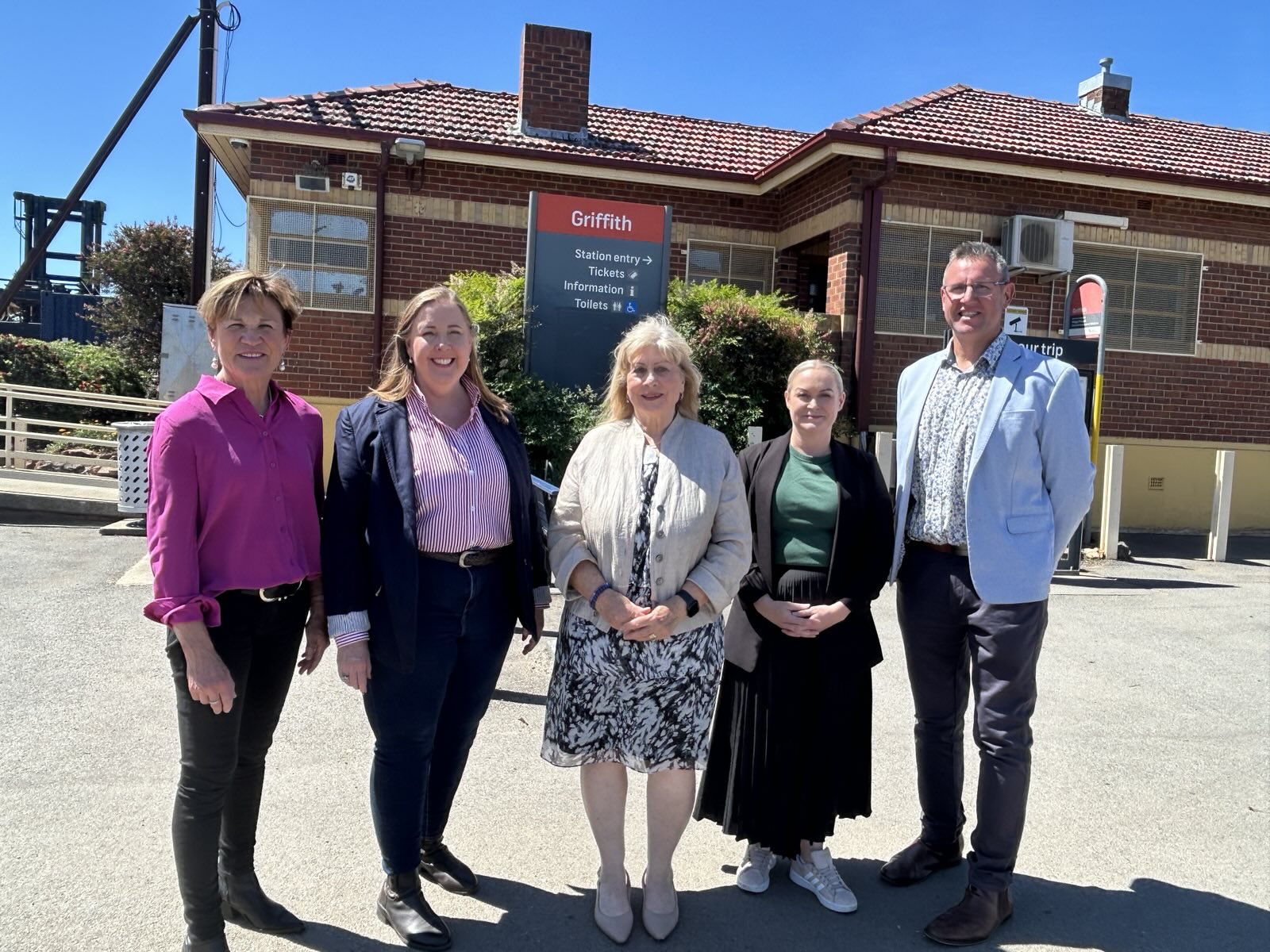 Media release - Work to start on Griffith Station upgrade